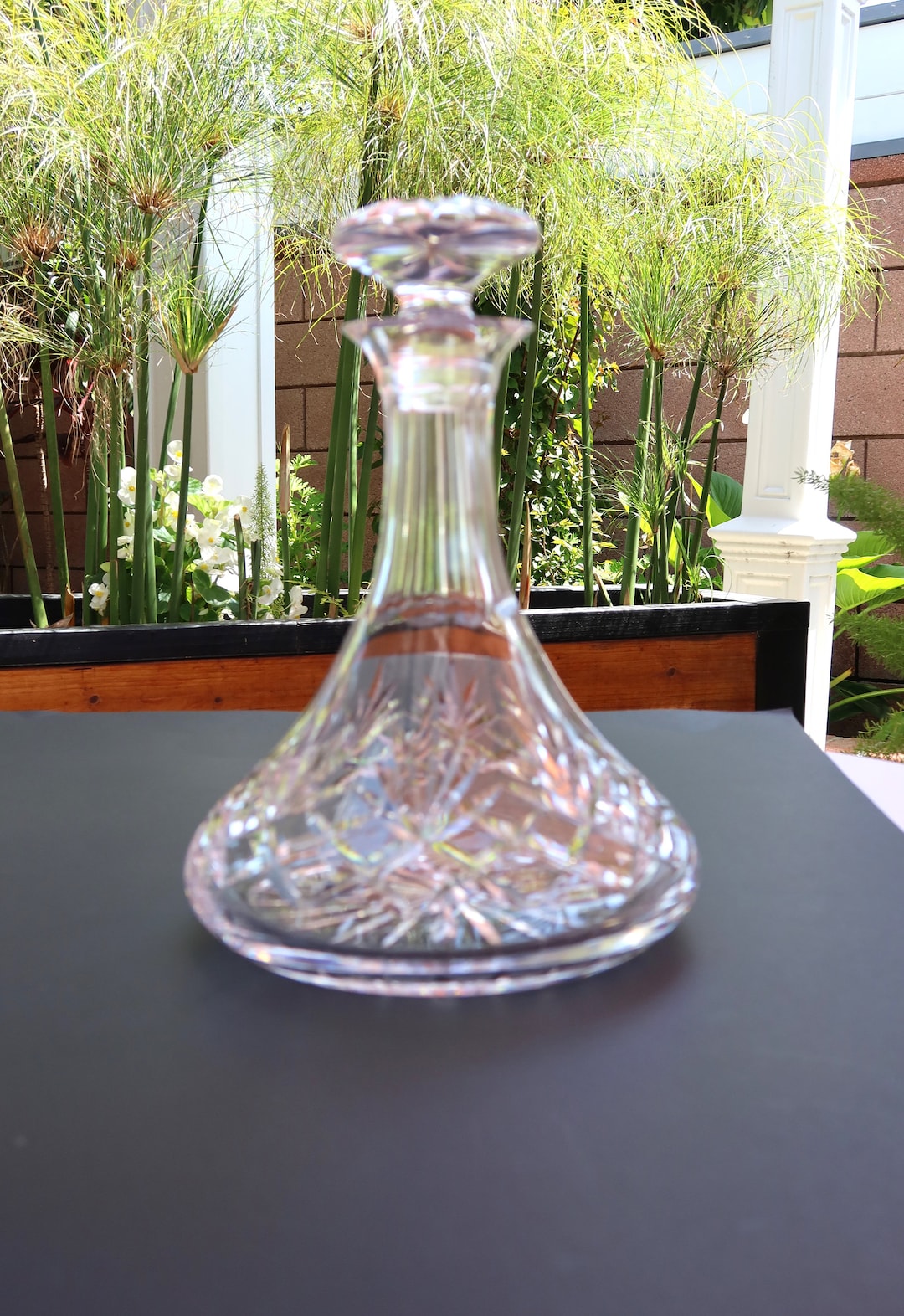 Crystal Ships Decanter and Stopper - Etsy