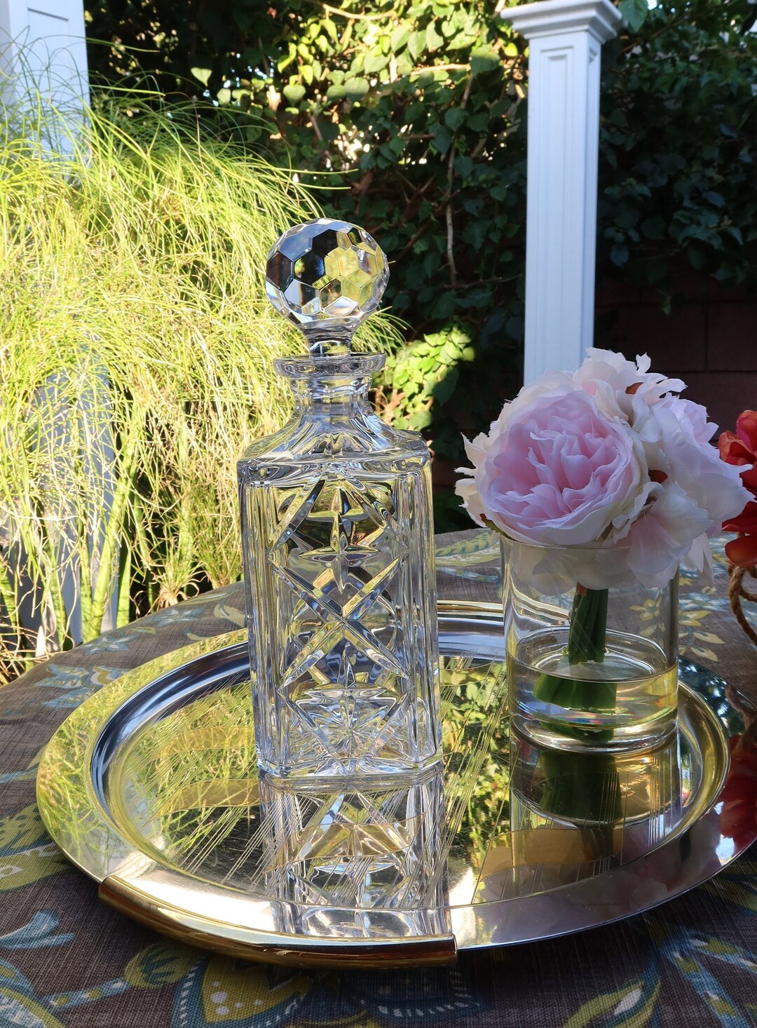 NWOB Atlantis Crystal Whisky Decanter - Etsy