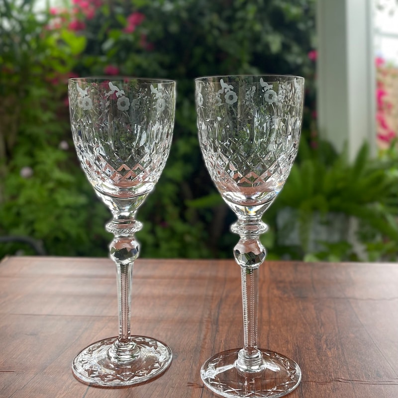 Water Goblets - Etsy