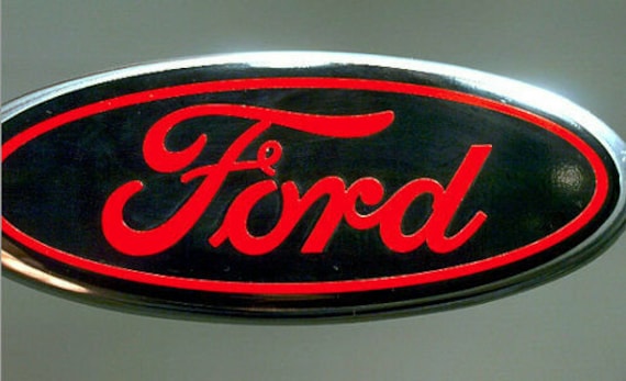 Ford Emblem Oval OVERLAY Badge Vinyl Decal Sticker Any Year / | Etsy
