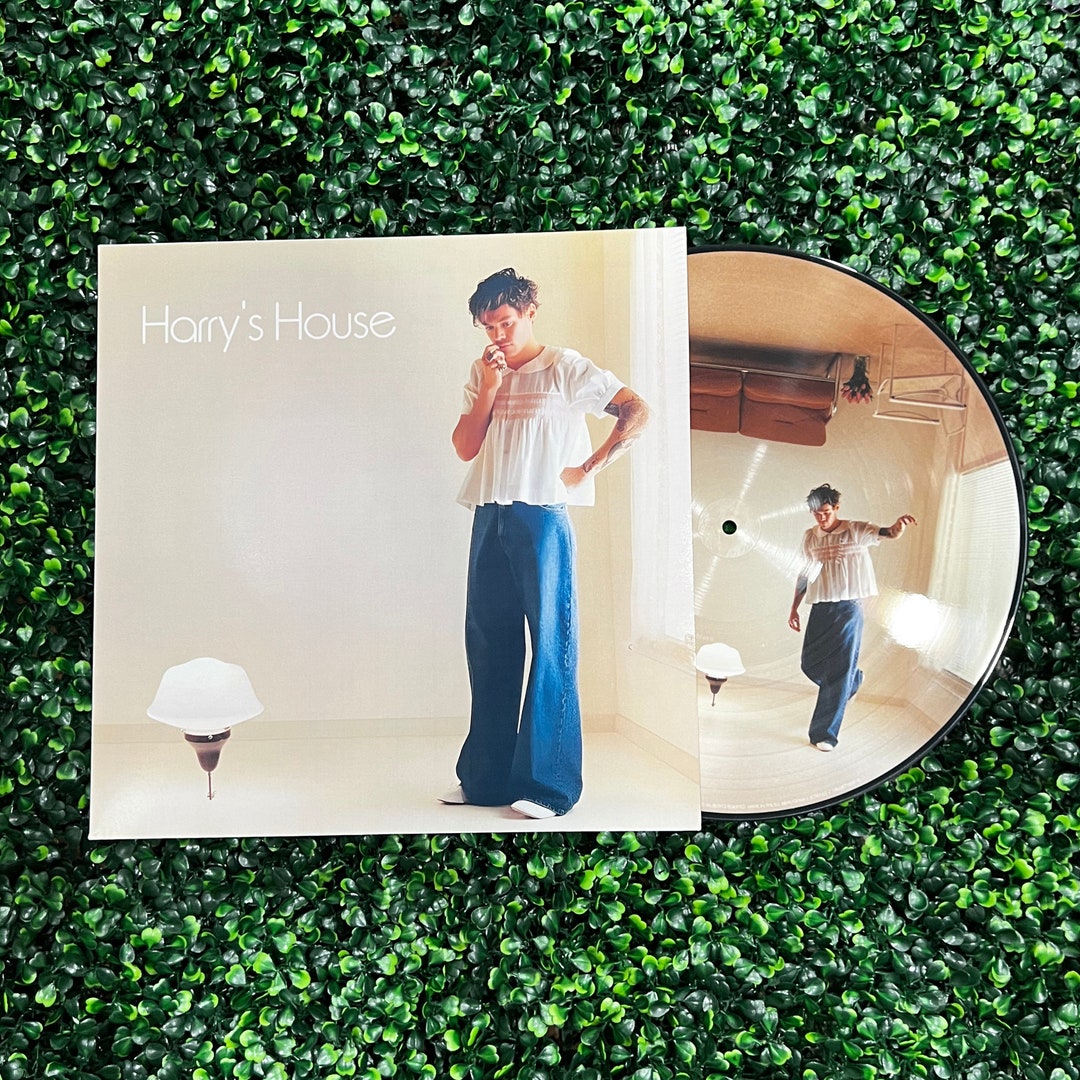 Harry Styles Harry's House Picture Disc Vinyl Jacket Custom Vinyl Jacket Harry Styles Vinyl ...