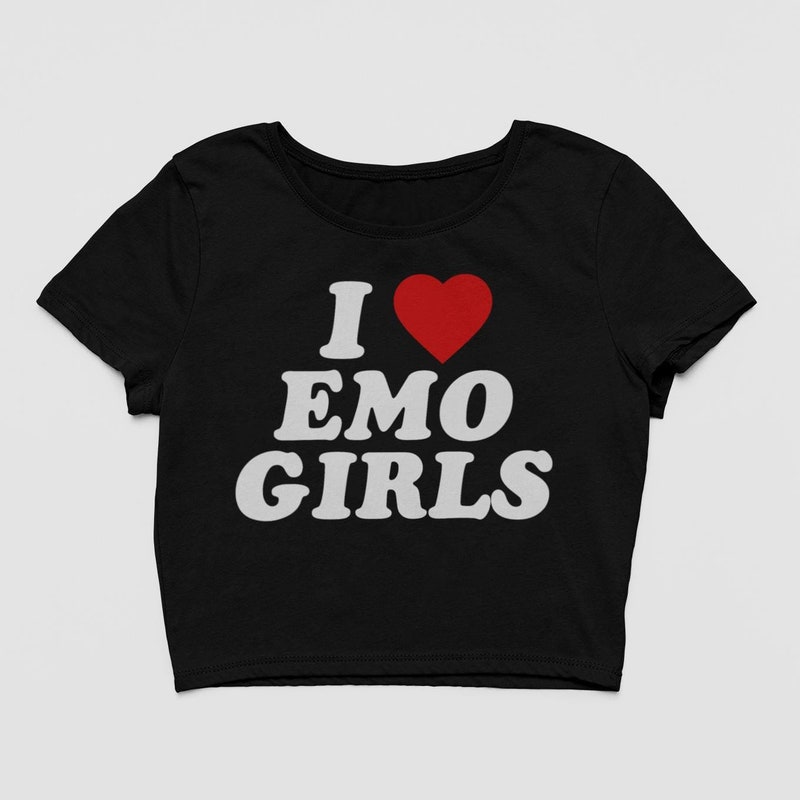 Emo Girls Crop Top - Etsy