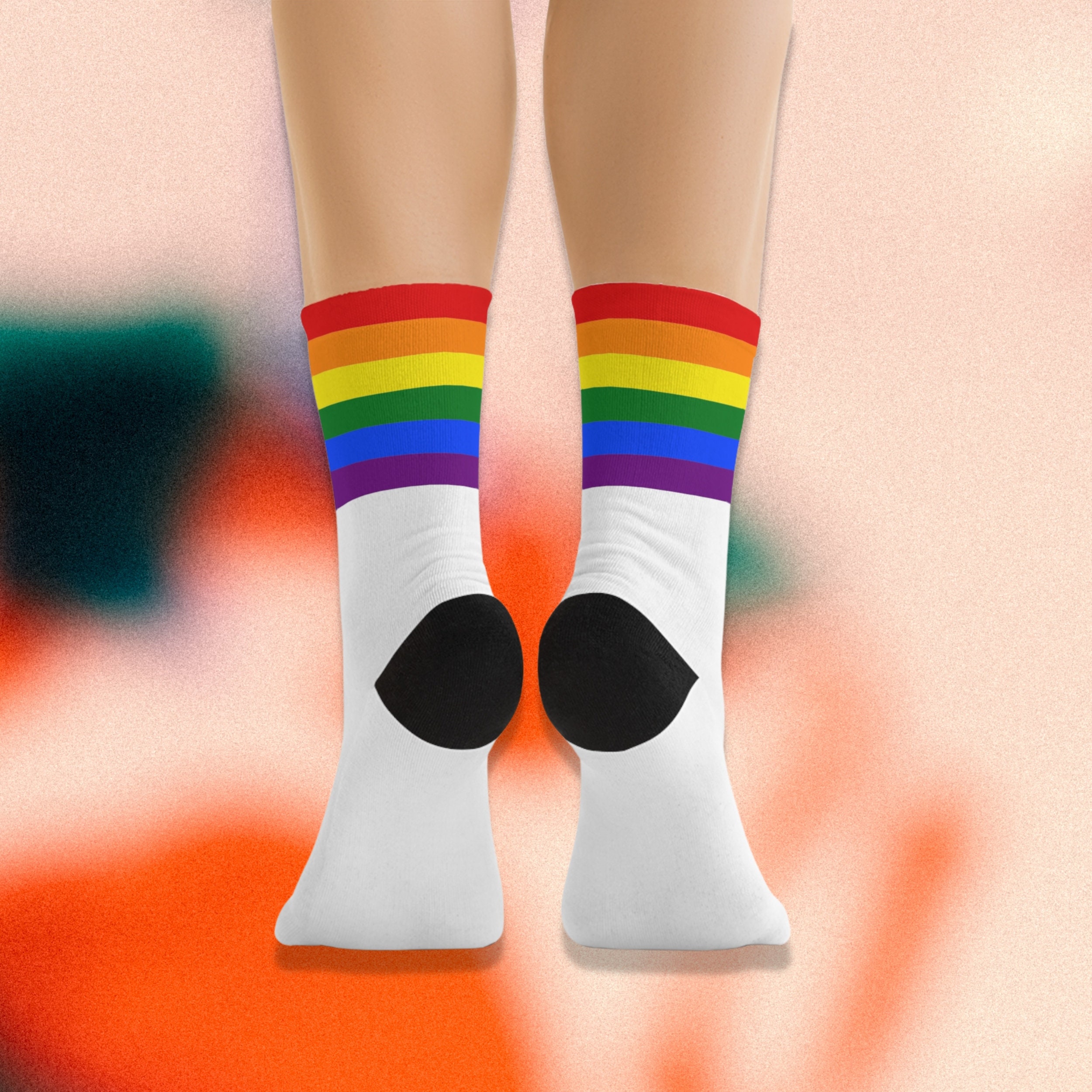 Gay Pride Flag Socks for LGBTQ Pride Outfit - Etsy