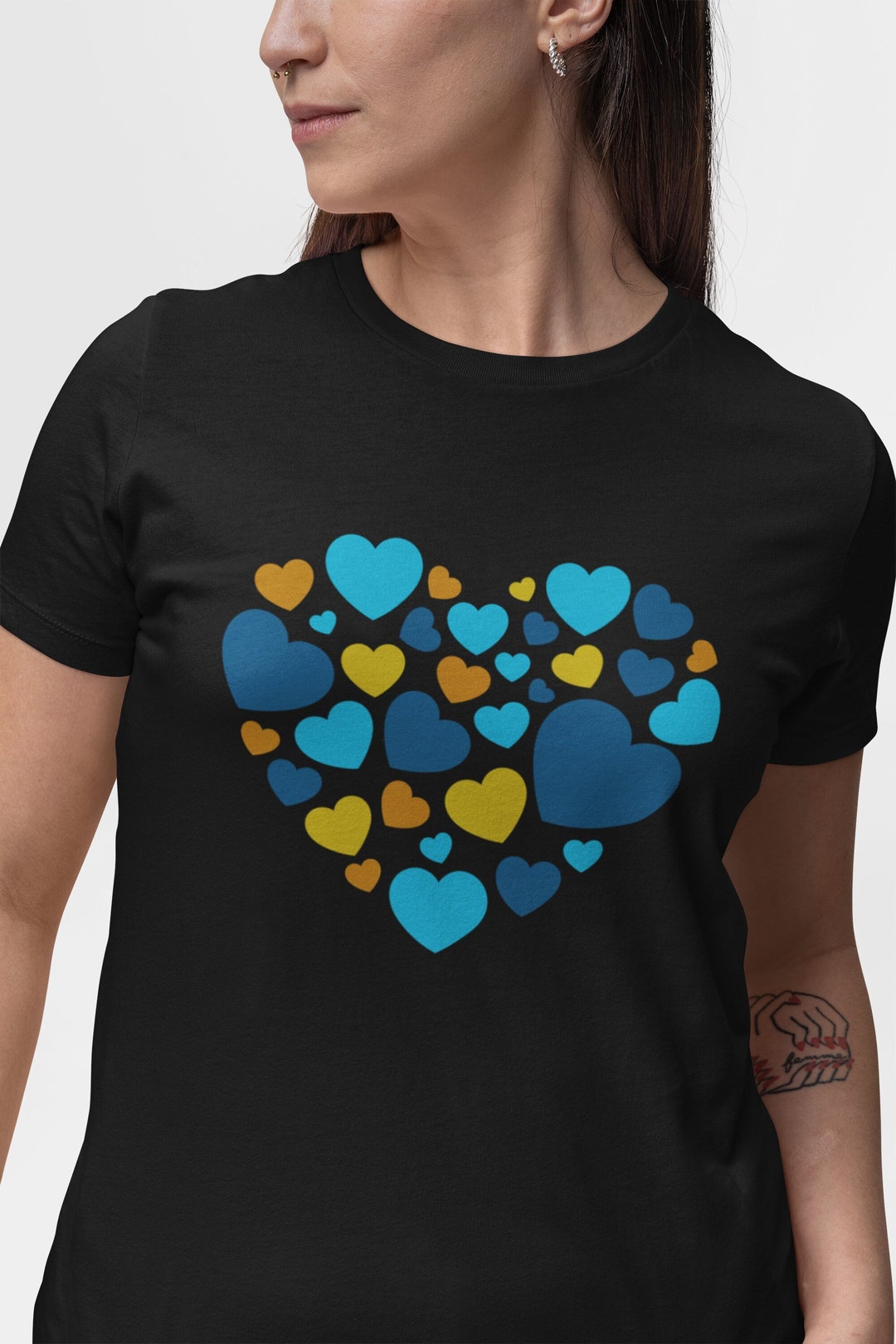 Subtle Aroace Flag Heart Shirt for Aroace Pride Outfit Clothing - Etsy