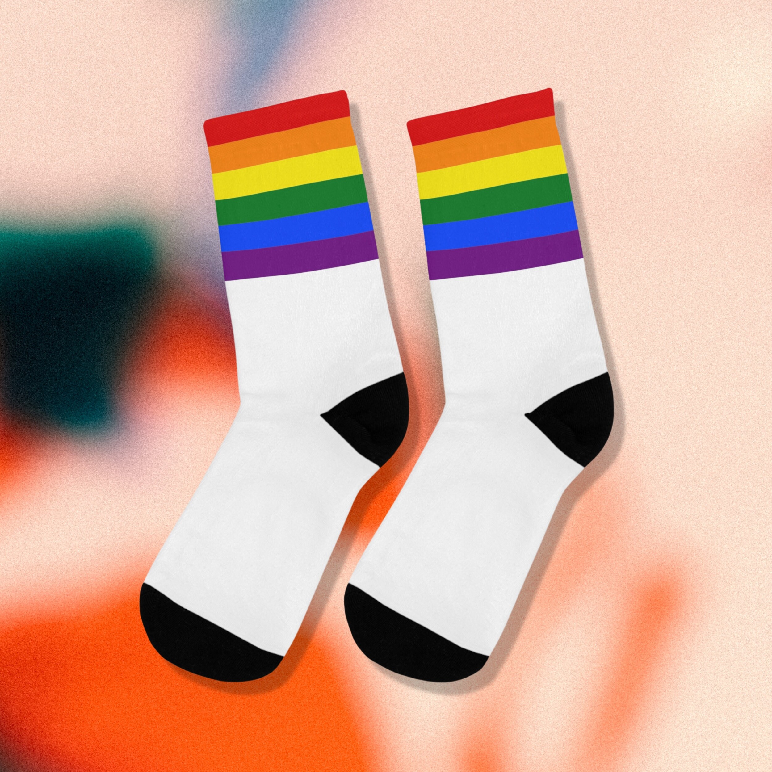 Gay Pride Flag Socks for LGBTQ Pride Outfit - Etsy