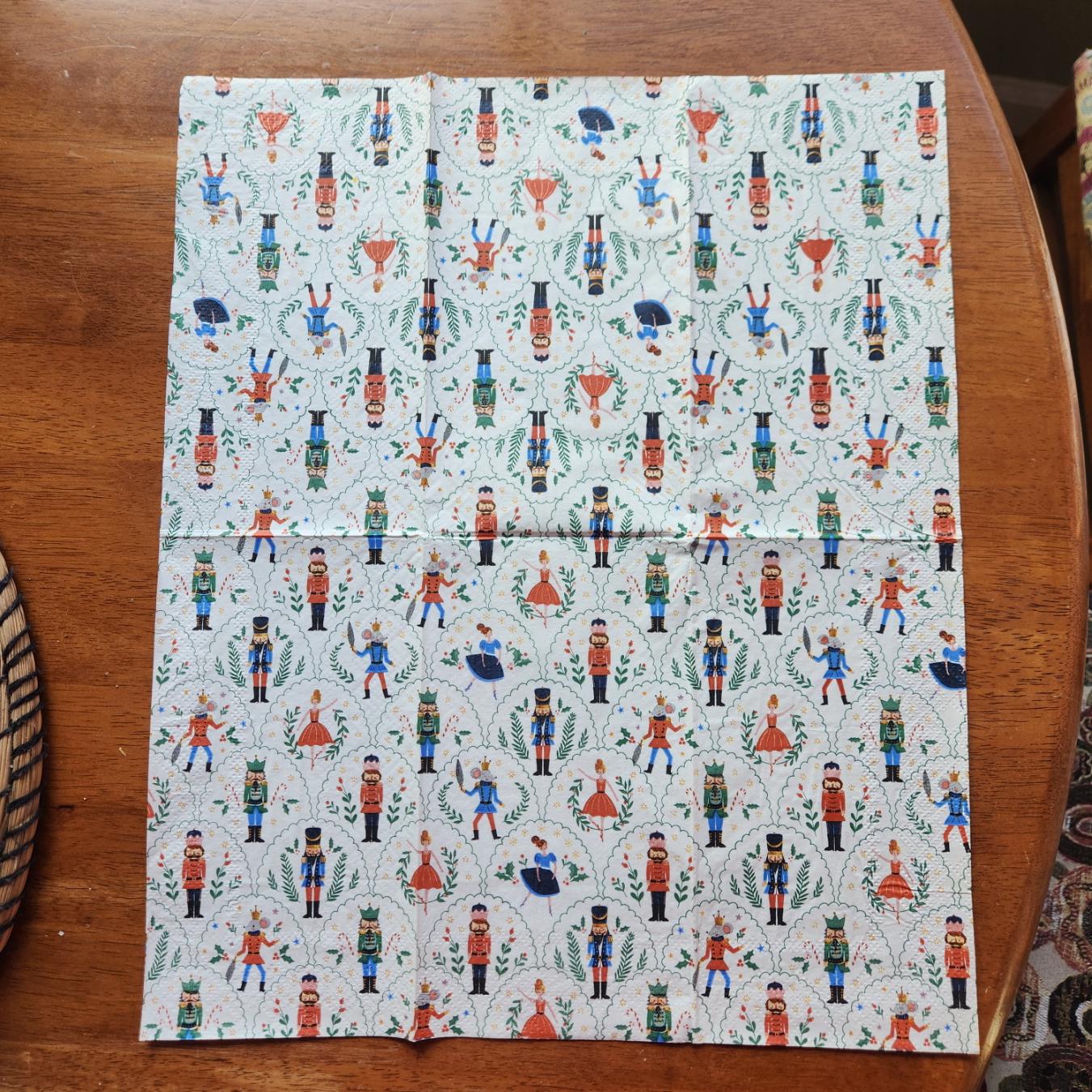 4x Nutcracker Suite Christmas Paper Napkin for Decoupage Set of 4 - Etsy