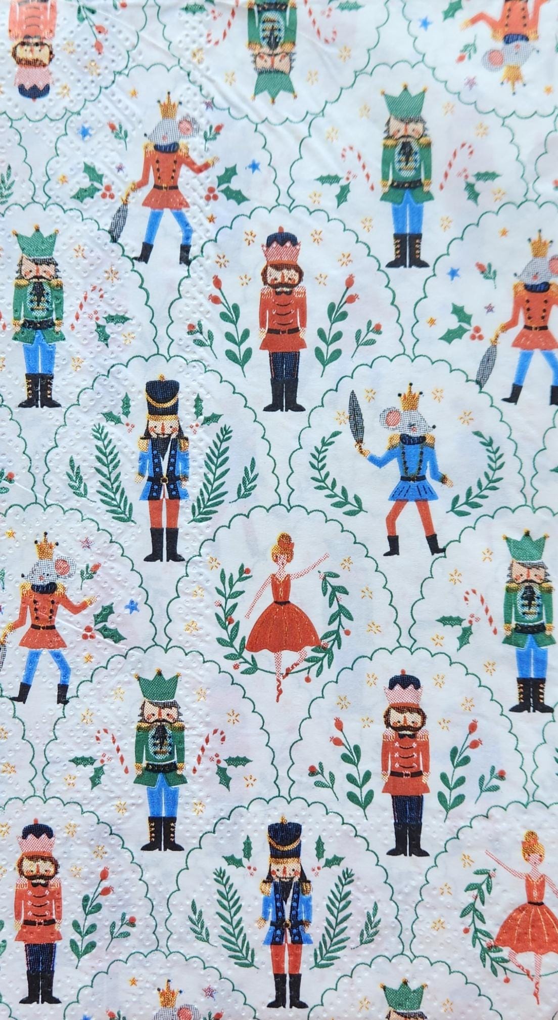 4x Nutcracker Suite Christmas Paper Napkin for Decoupage Set of 4 - Etsy