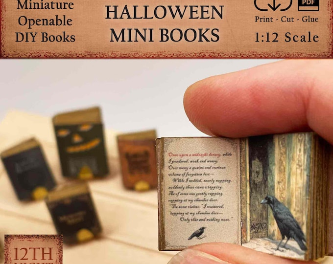 Witchy Room Box Kit- 200 Miniatures- Witchcraft, Dark Academia ...