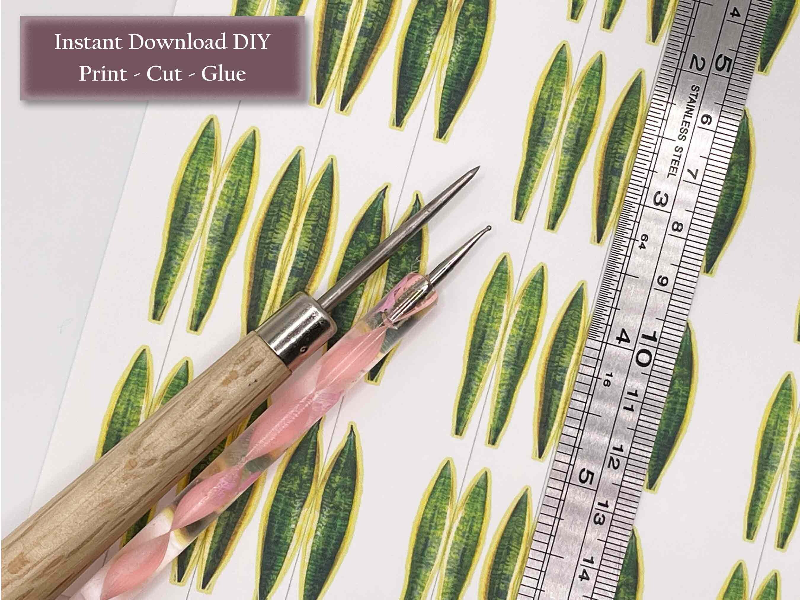1:12 Miniature Printable Snake Plant - Etsy