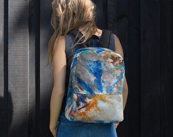 Personalized Frozen Elsa & Anna 3D Face 16 Inches Large Backpack - Etsy