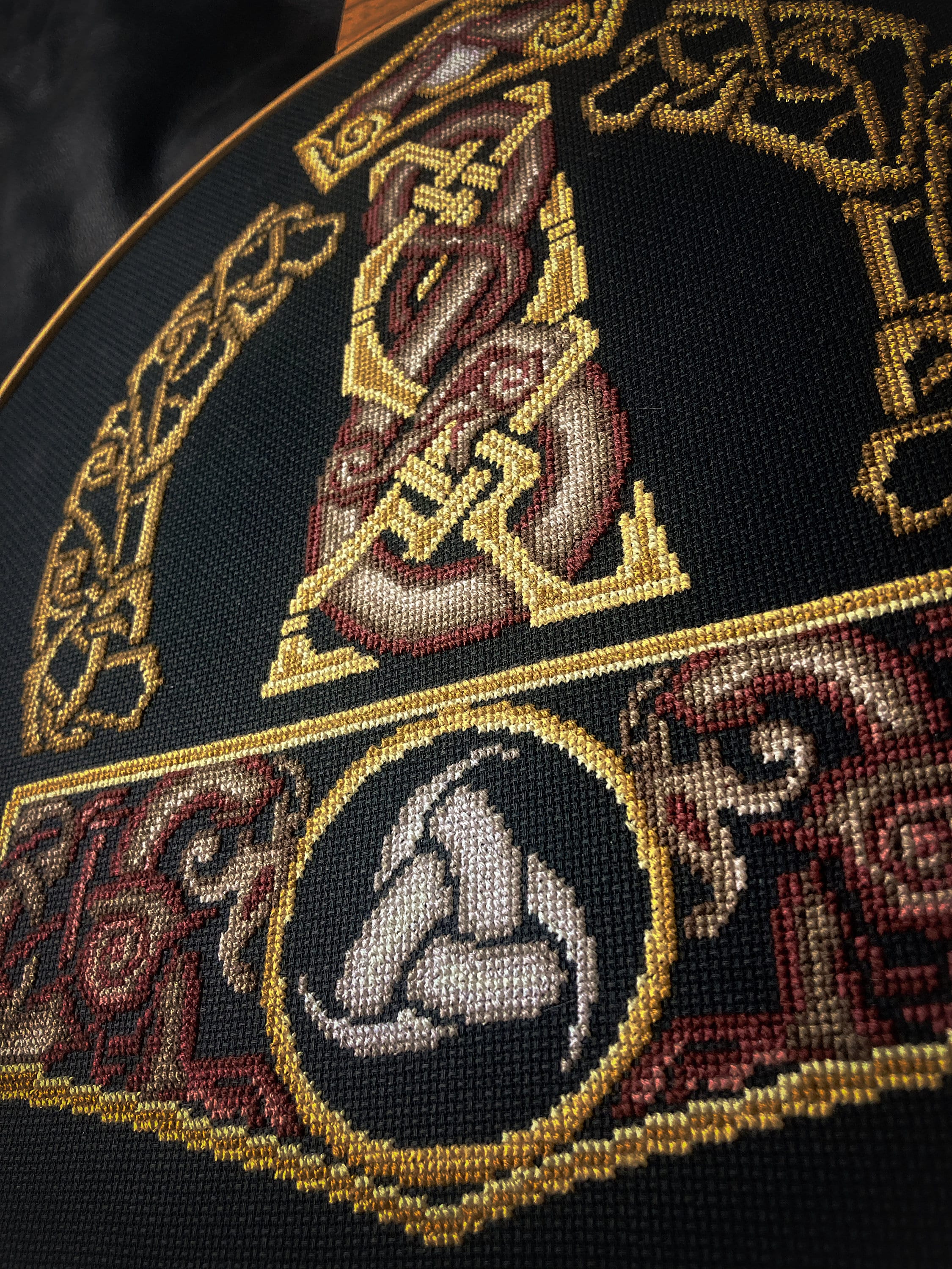 Mjölnir thor's Hammer Cross Stitch Pattern Embroidery - Etsy Australia