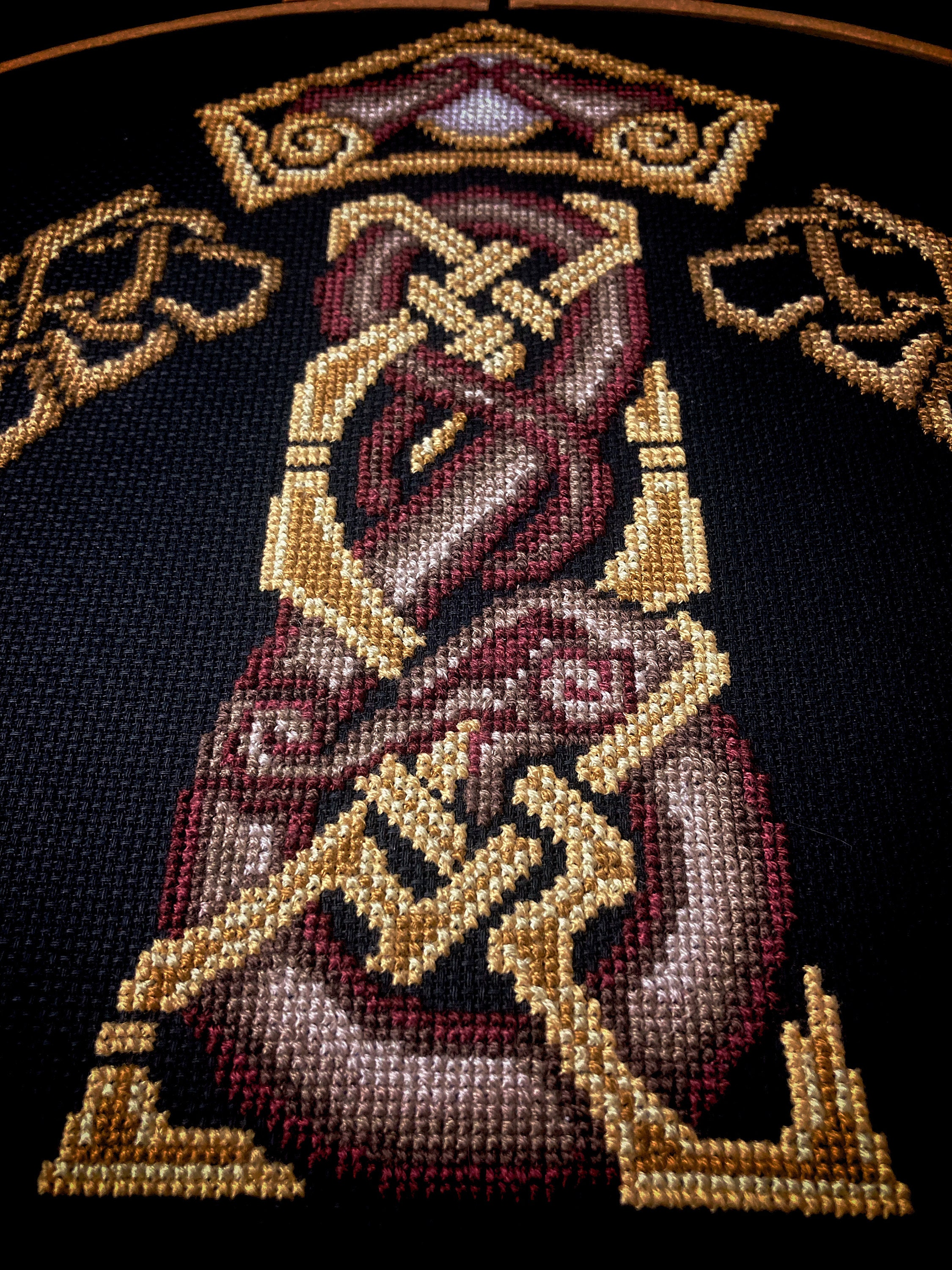 Mjölnir thor's Hammer Cross Stitch Pattern Embroidery - Etsy Australia