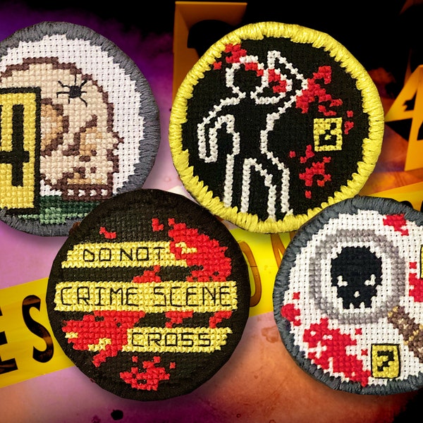 Serial Killer Cross Stitch - Etsy