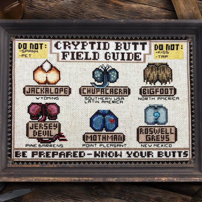 Cryptids Guide - Etsy