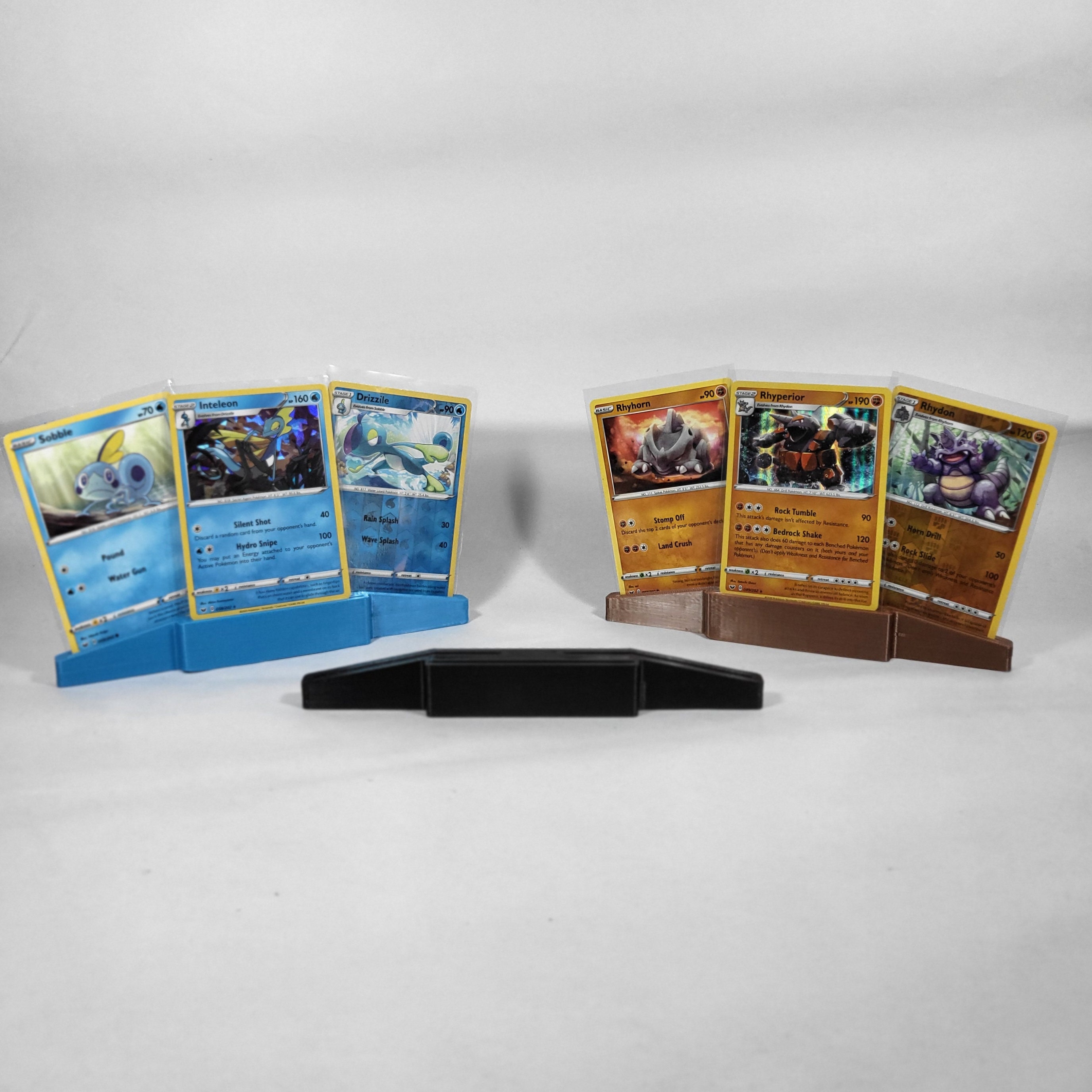 Triple Card Display Stand - 3 in 1 - Works for All Standard Sized Cards ...