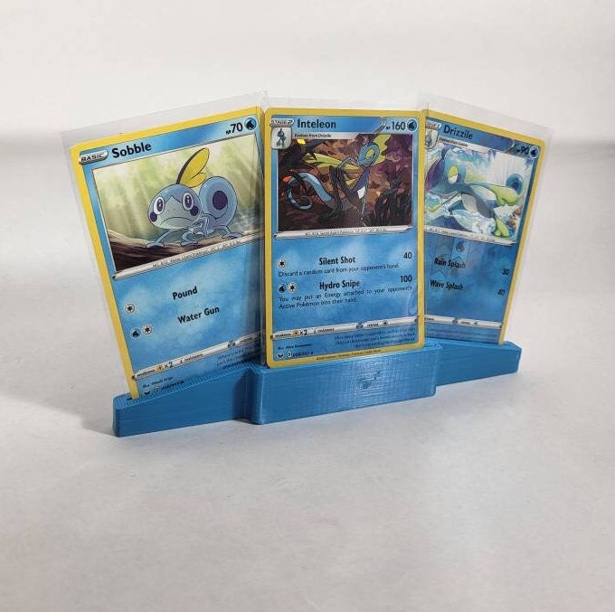 Triple Card Display Stand - 3 in 1 - Works for All Standard Sized Cards ...