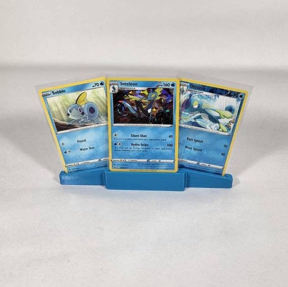 Triple Card Display Stand - 3 in 1 - Works for All Standard Sized Cards ...