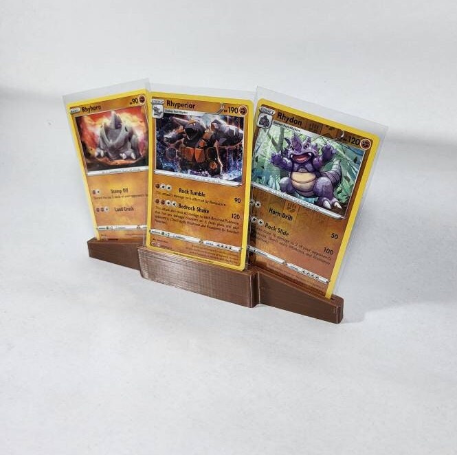 Triple Card Display Stand 3 in 1 Works for All Standard Sized Cards ...