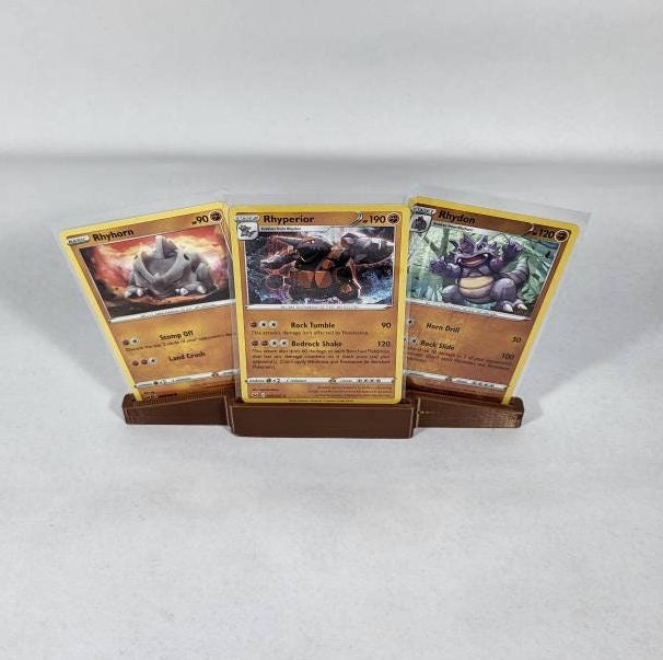 Triple Card Display Stand - 3 in 1 - Works for All Standard Sized Cards ...