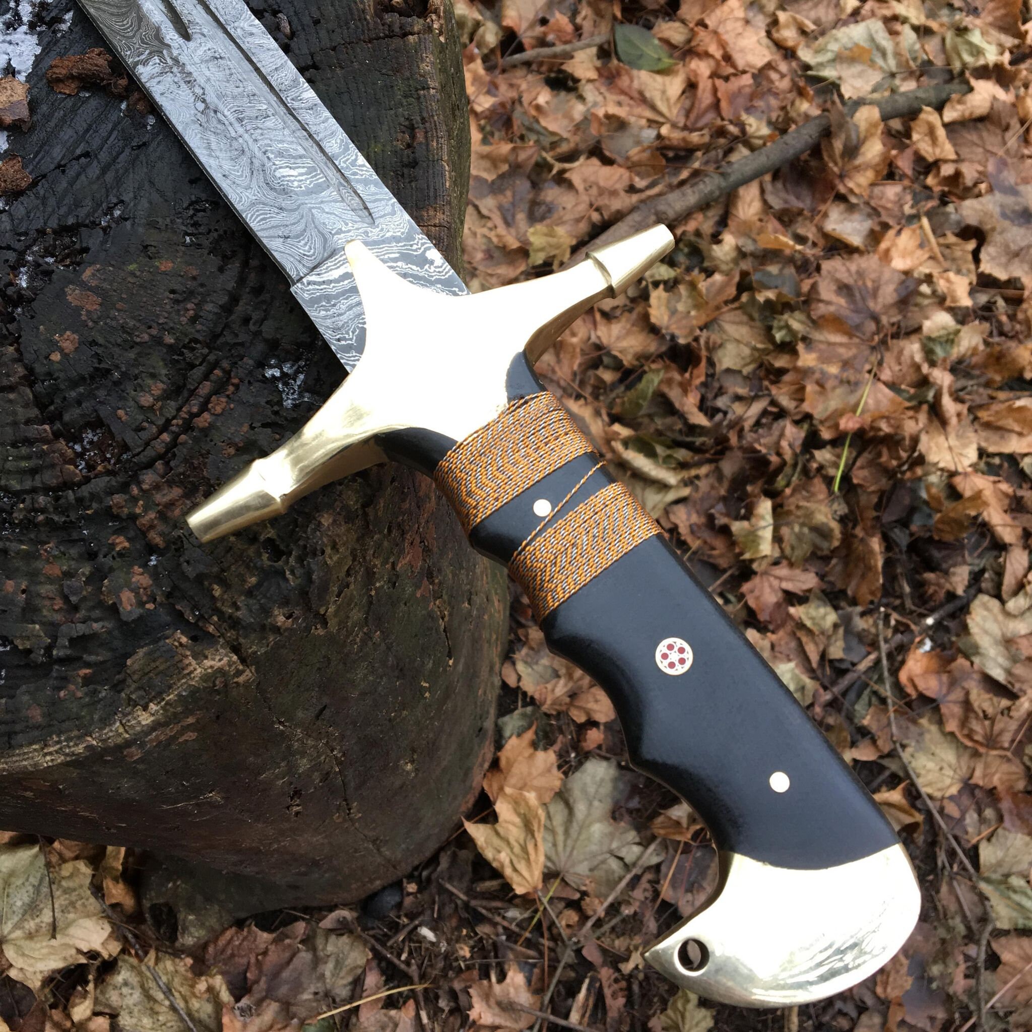 New Handmade VIKING Sword Real Damascus Scimitar Arabic Sword Beautiful ...