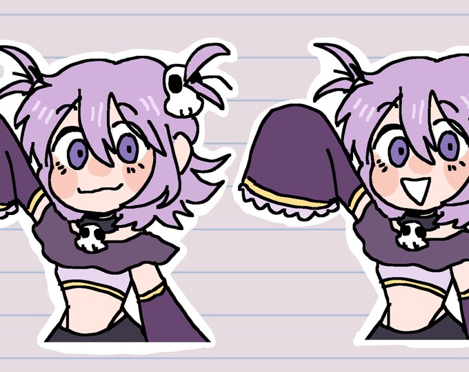 Custom Reactive Chibi Pngtuber for Twitch, Youtube, Streaming Etc. - Etsy