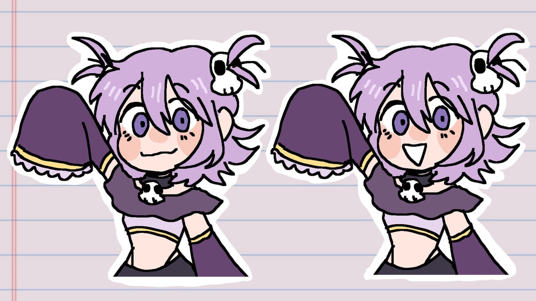 Custom Reactive Chibi Pngtuber for Twitch, Youtube, Streaming Etc. - Etsy