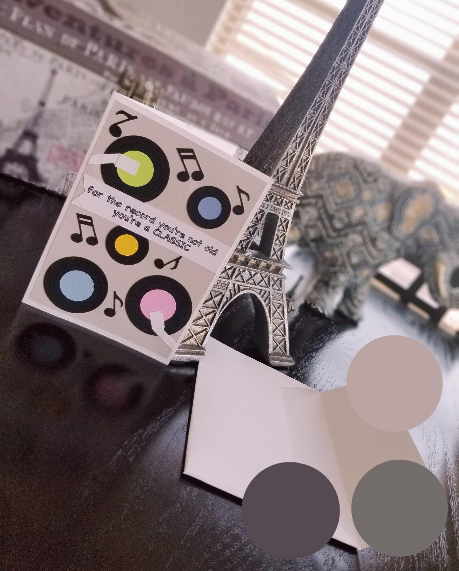 For the Record Birthday Card - Etsy