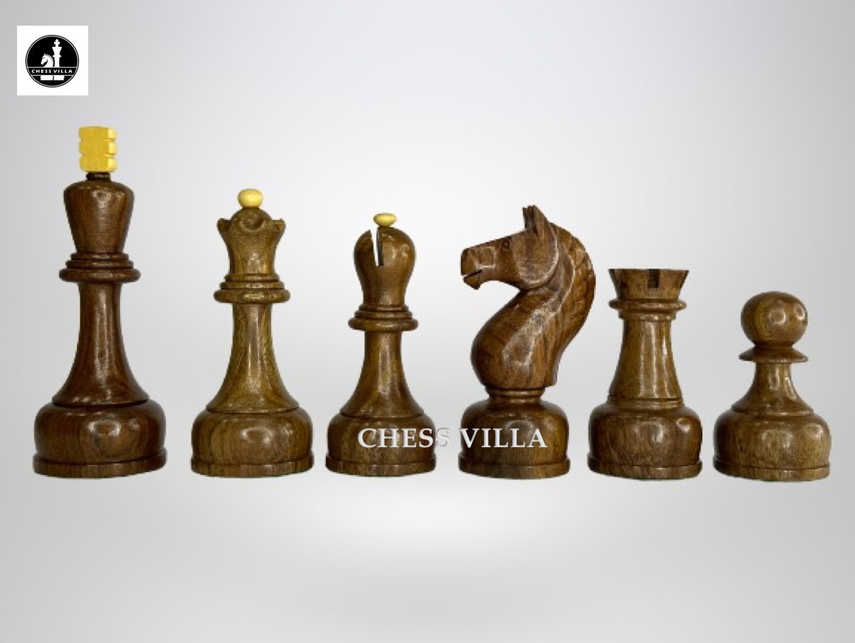 4" Soviet Tal Chess Pieces Only Set - 1960's Soviet Championship ...
