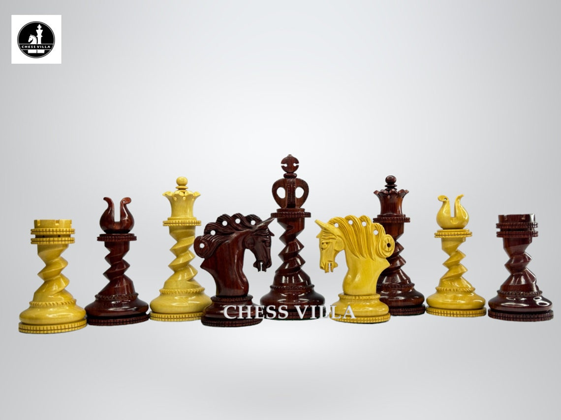 The Signature Series- Twisted Artisan Staunton Luxury Chess Pieces ...