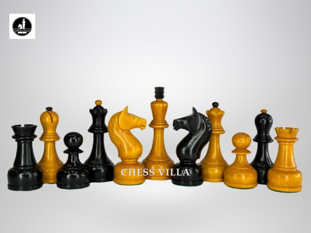 4 Soviet Tal Chess Pieces Only Set 1960's Soviet Championship ...