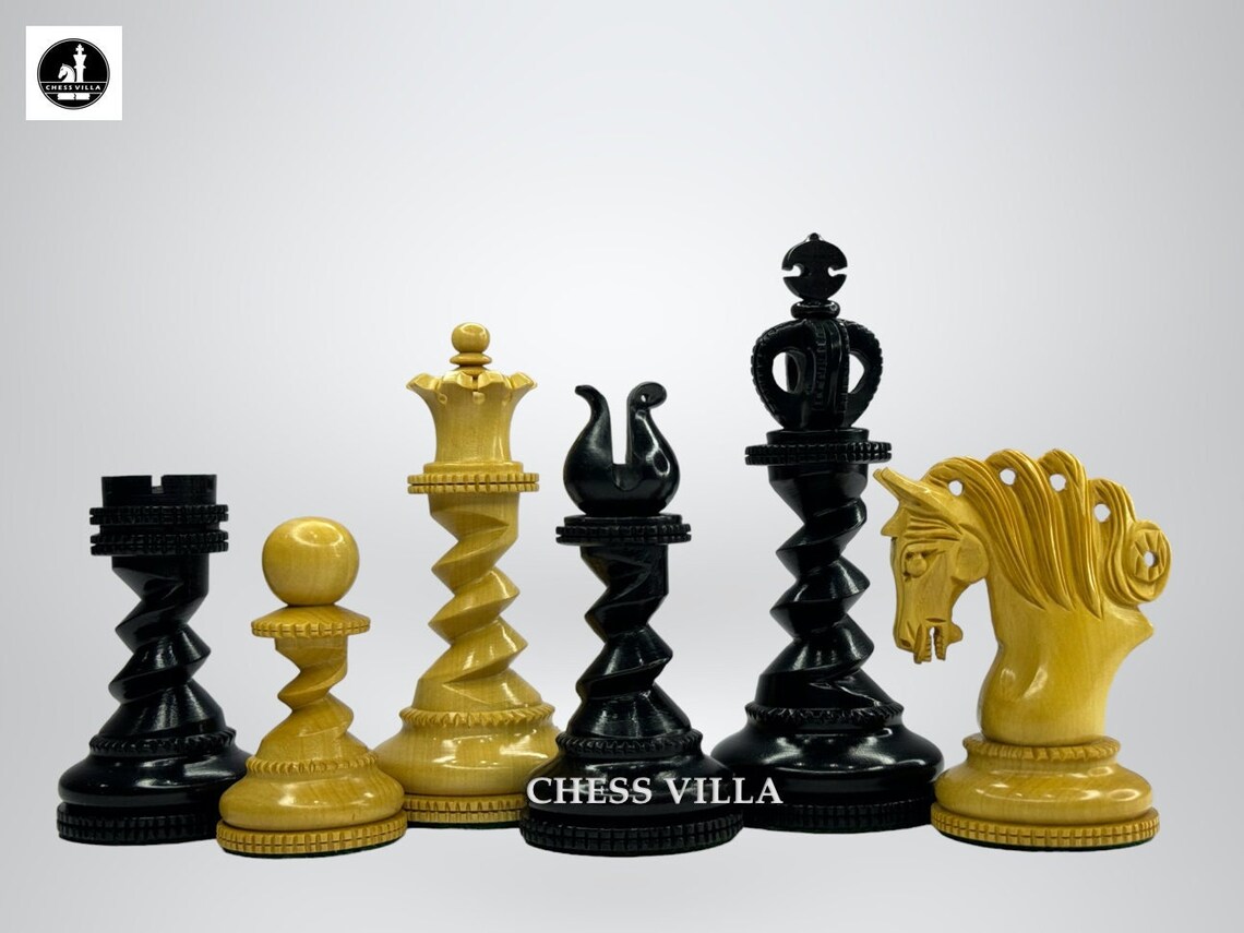 The Signature Series- Twisted Artisan Staunton Luxury Chess Pieces ...