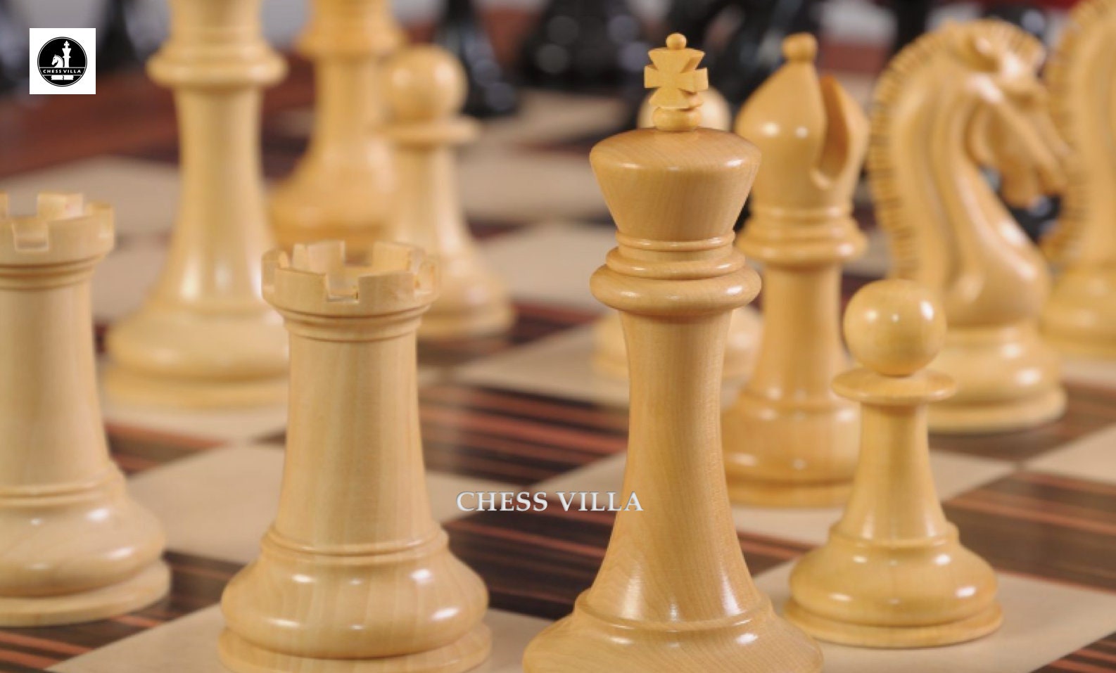 Sinquefield Cup Series Reproduced Staunton Chess Pieces Only Set in ...