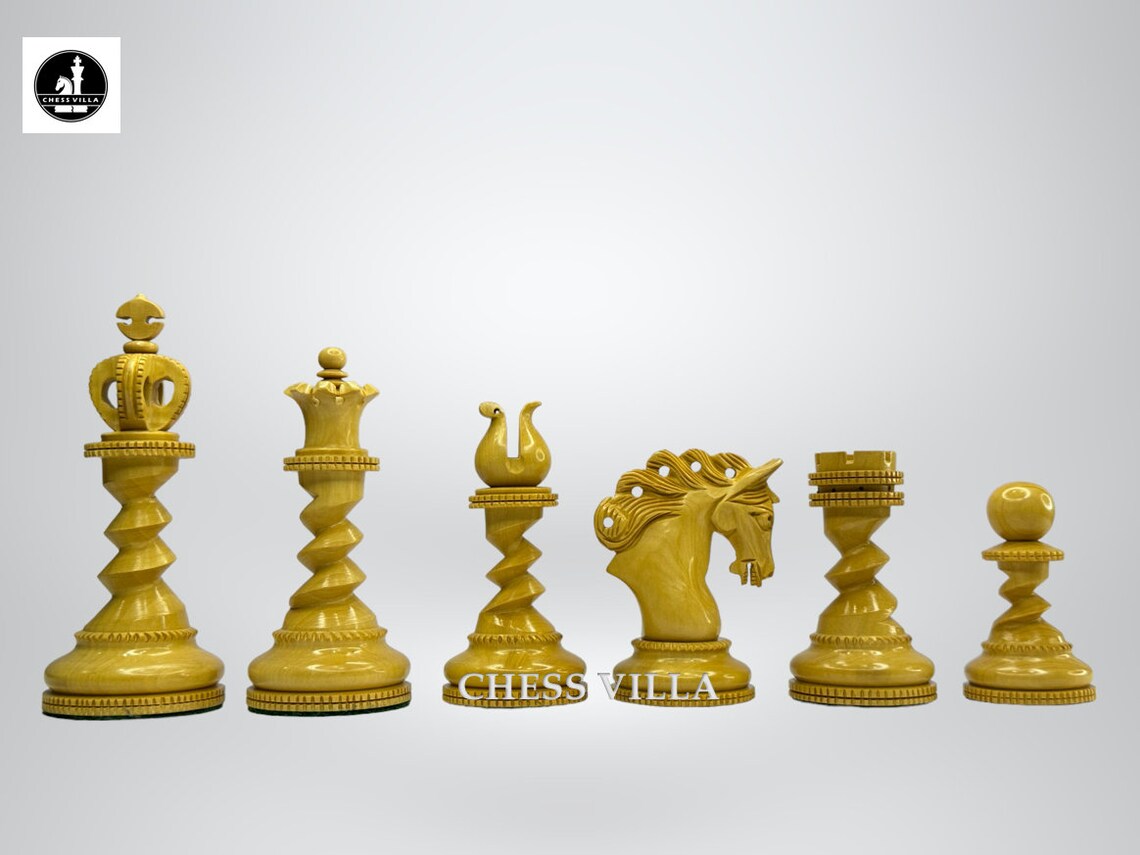 The Signature Series- Twisted Artisan Staunton Luxury Chess Pieces ...