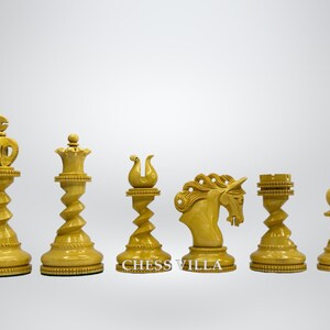 The Signature Series- Twisted Artisan Staunton Luxury Chess Pieces ...