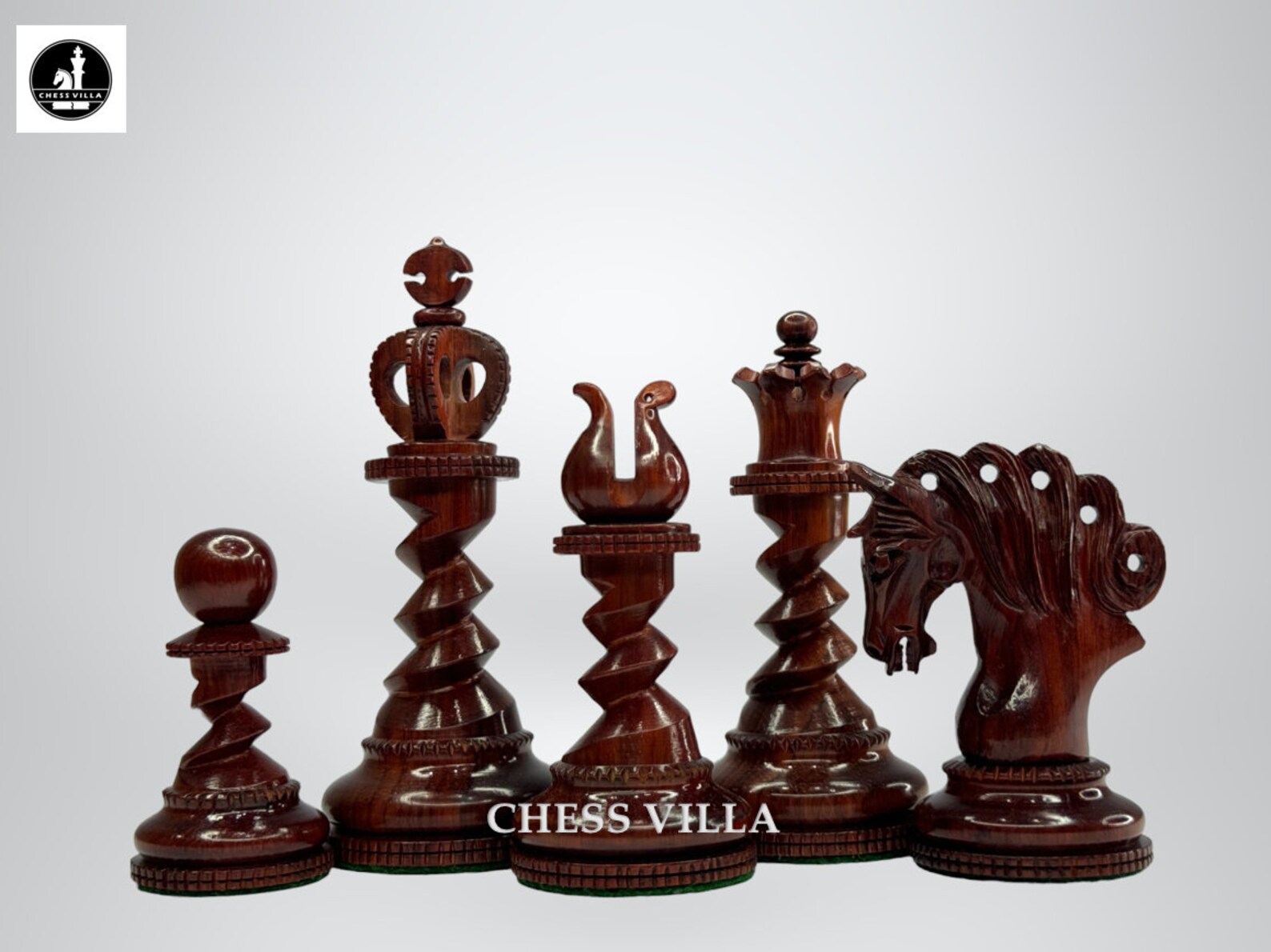 The Signature Series- Twisted Artisan Staunton Luxury Chess Pieces ...
