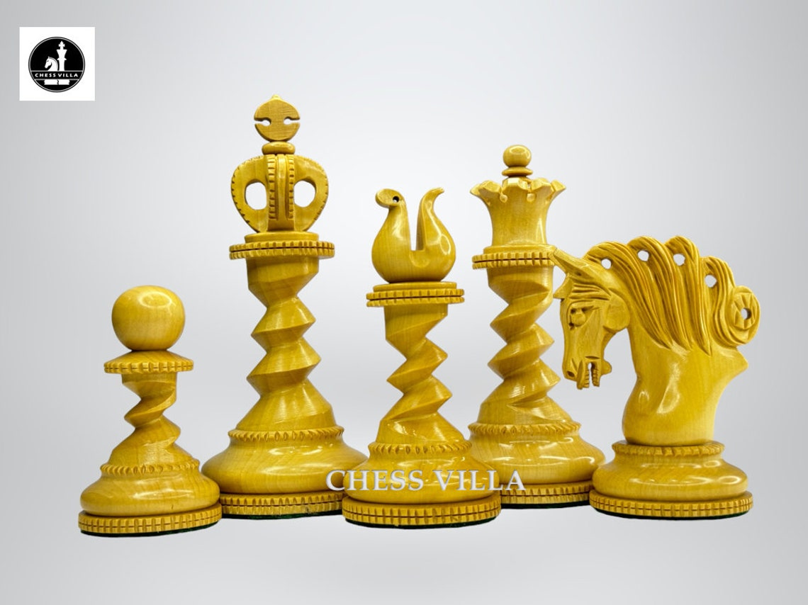 The Signature Series- Twisted Artisan Staunton Luxury Chess Pieces ...