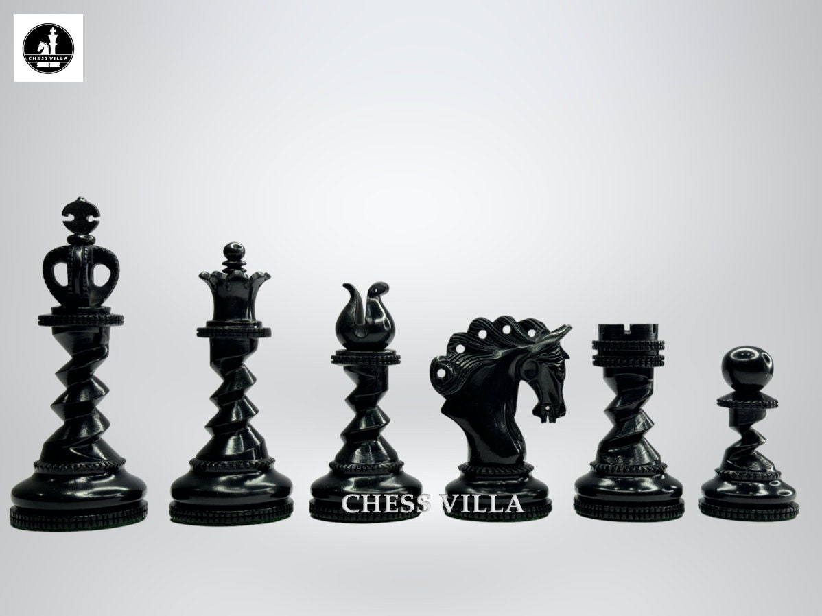 The Signature Series- Twisted Artisan Staunton Luxury Chess Pieces ...