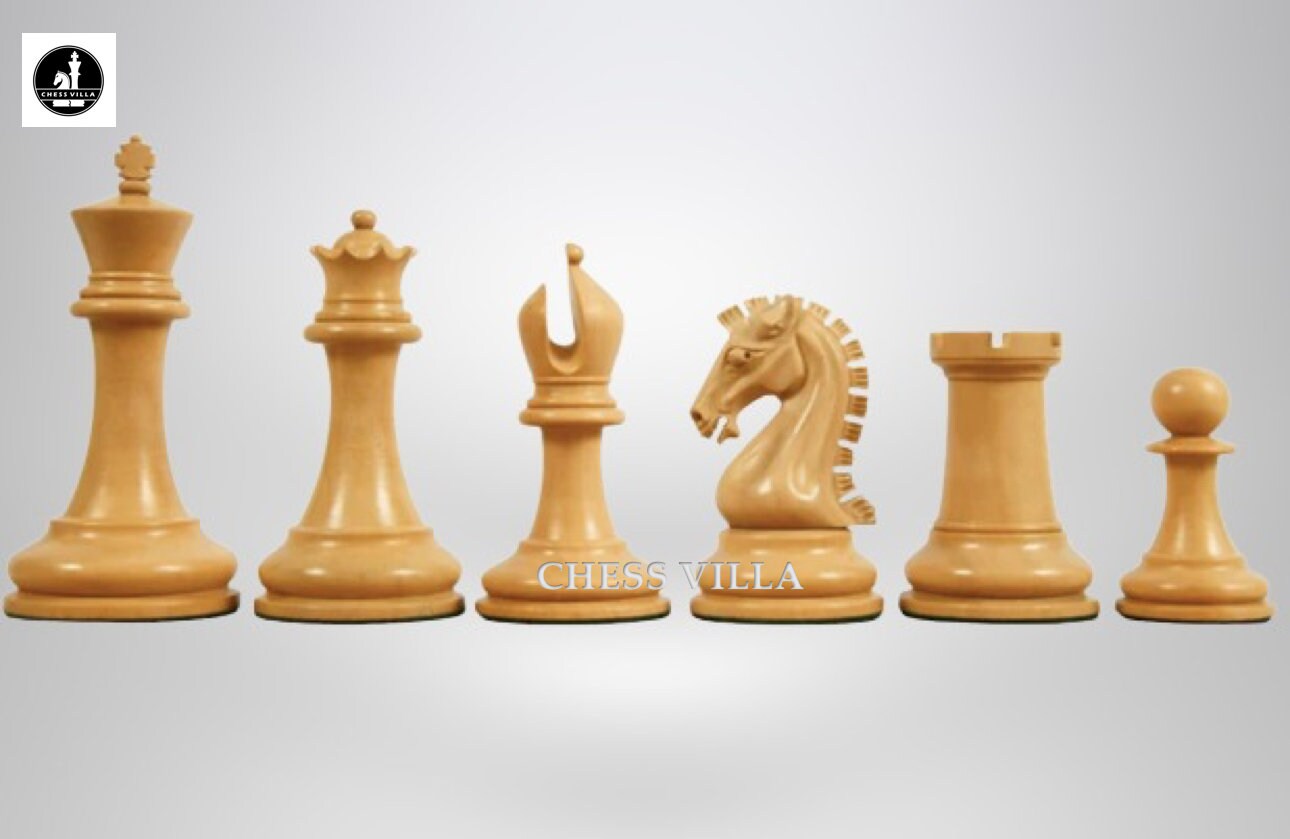 Sinquefield Cup Series Reproduced Staunton Chess Pieces Only Set in ...