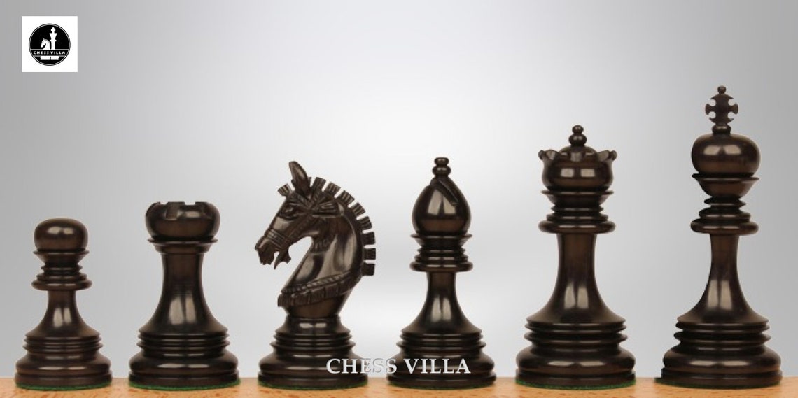 The Exotic Collection Chetak Luxury Chess Pieces Only Set - Etsy