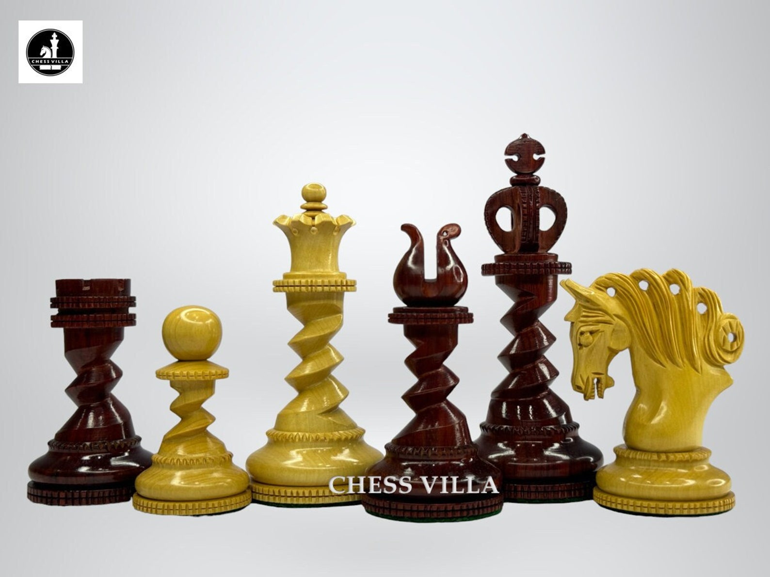 The Signature Series- Twisted Artisan Staunton Luxury Chess Pieces ...