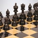 The Exotic Collection Chetak Luxury Chess Pieces Only Set - Etsy