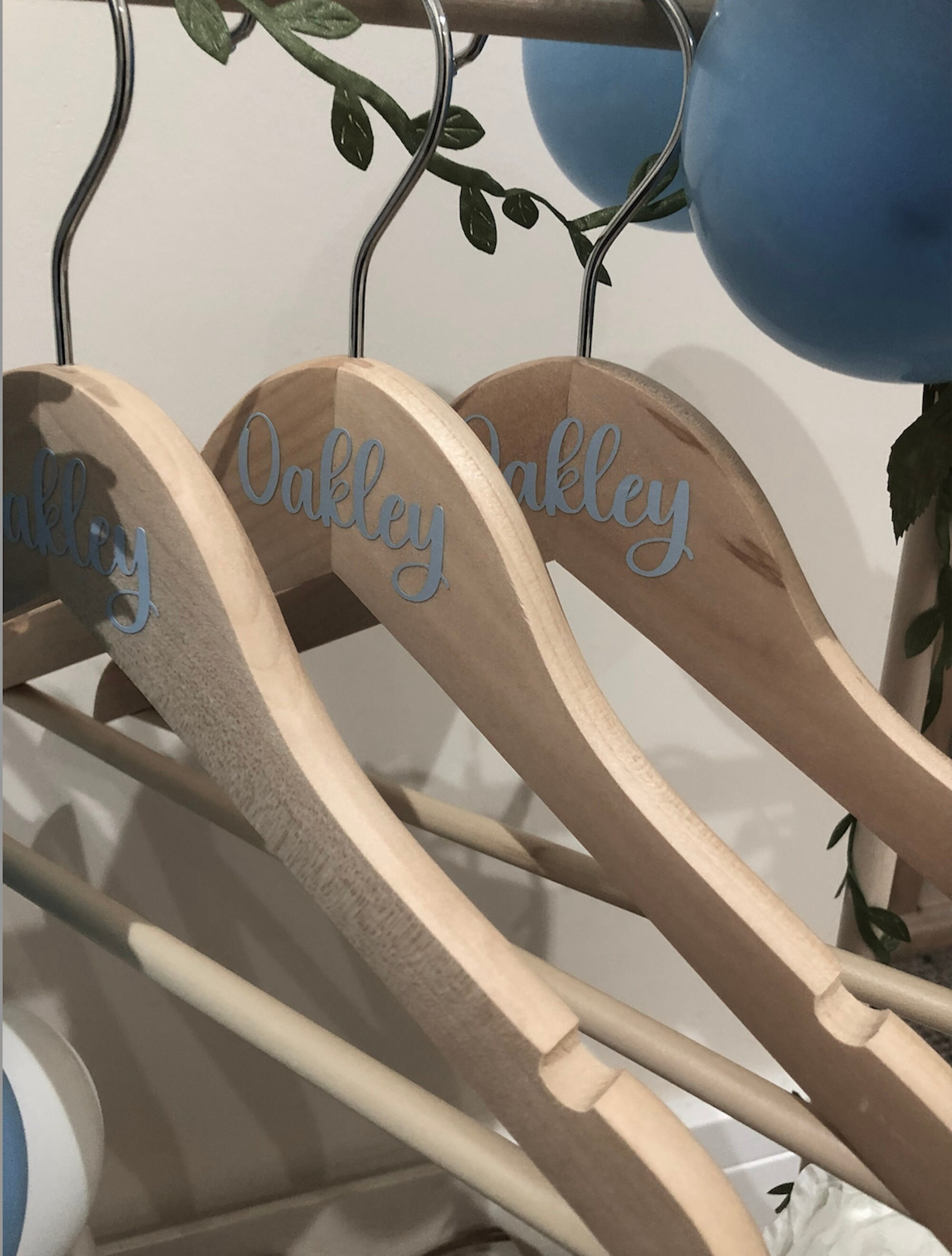 Personalised New Baby Gift Crate With Hangers - Etsy
