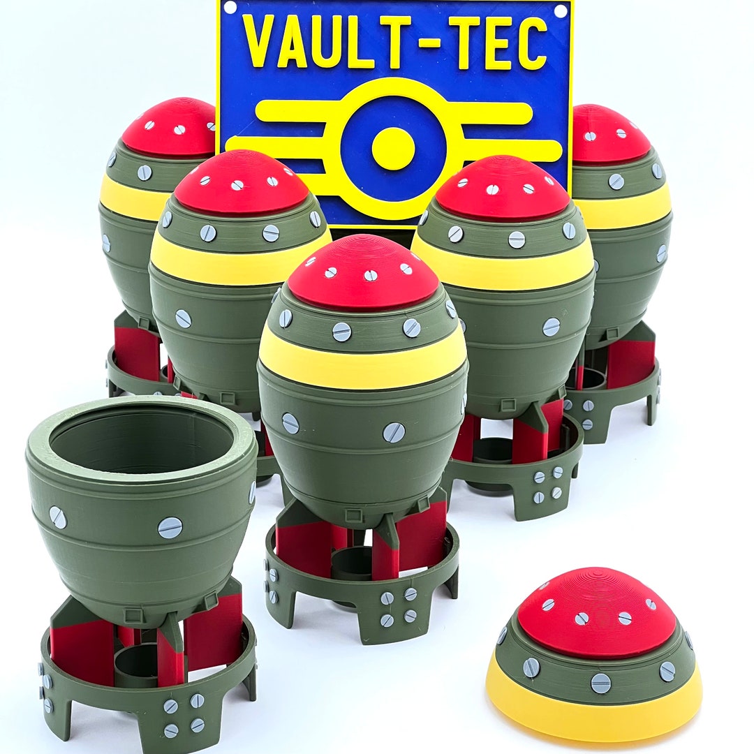 Fallout Fat Man Mini Nuke Stash Box Collectibles Merchandise 3, 4, New ... Fallout Fat Man Mini Nuke Stash Box Collectibles Merchandise 3, 4, New ...