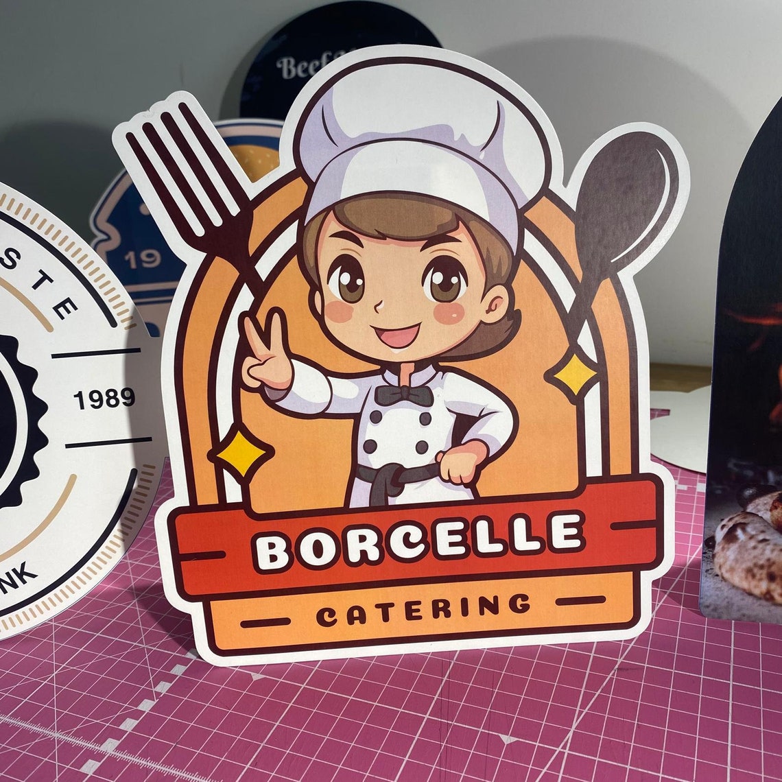 Strut Board Custom Shaped Stand Display Board Stand - Etsy UK