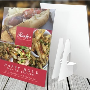 Strut Board Stands Fully Printed Countertop Display Board Stands ...