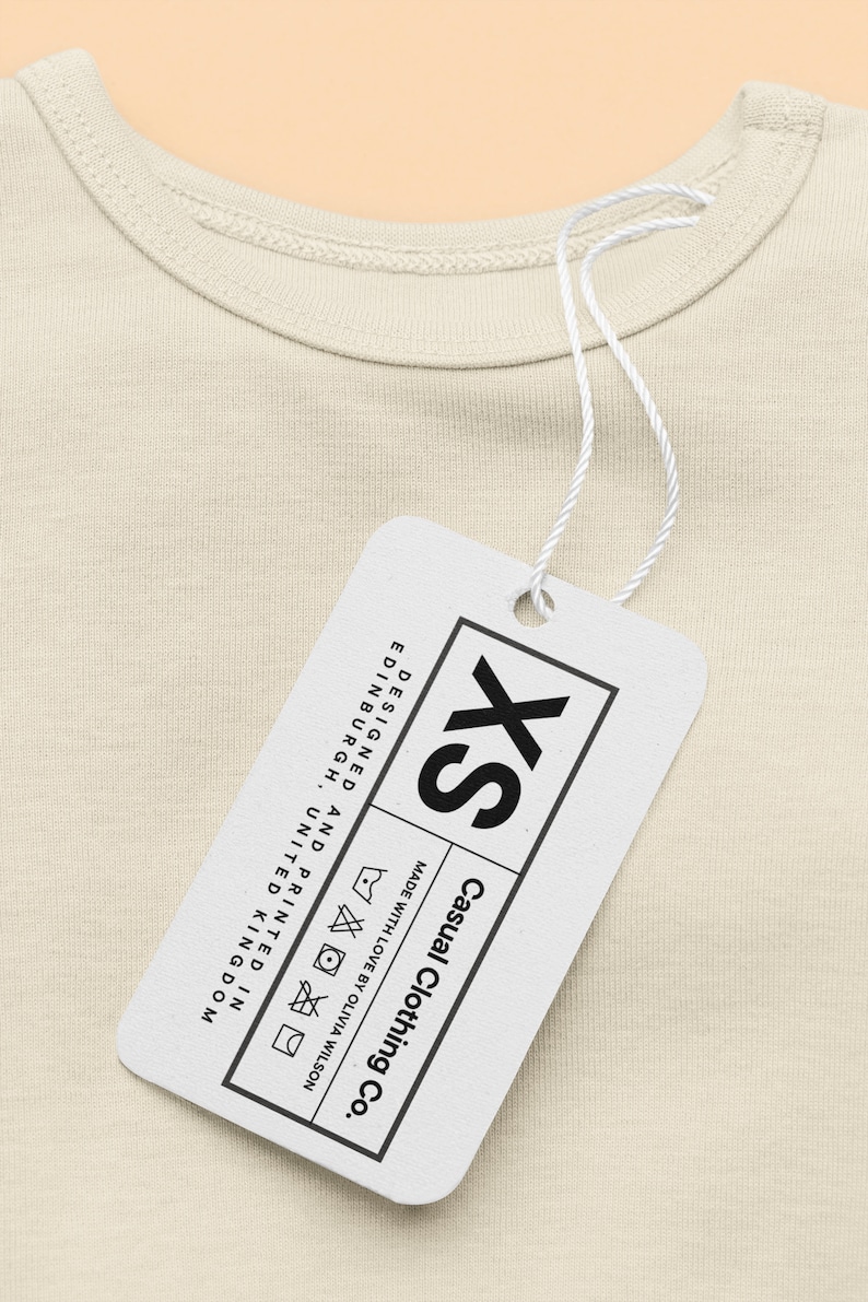 Custom Clothing Swing Tags Clothing Tags With Hole Gift Tags - Etsy UK