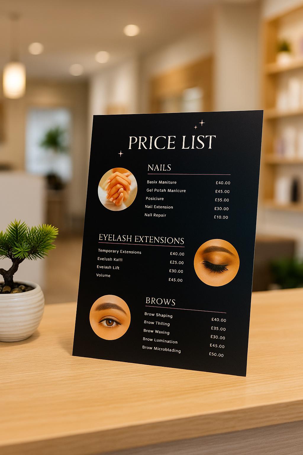 Strut Board Stands Fully Printed Countertop Display Board Stands ...