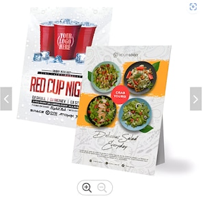 Strut Board Stands Fully Printed Countertop Display Board Stands ...