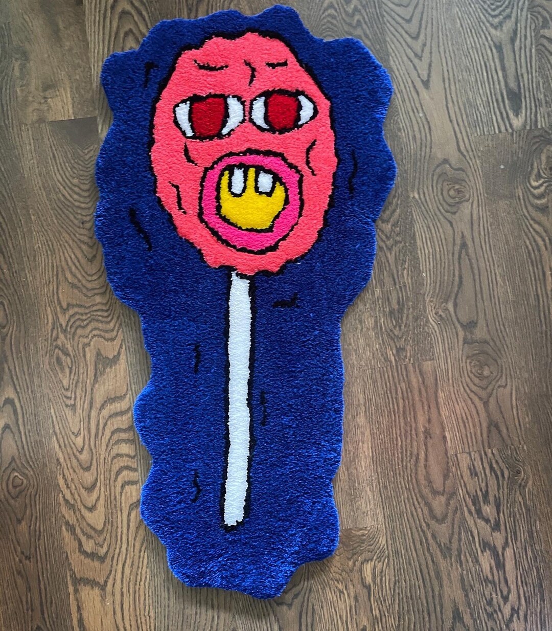 Custom Cherry Bomb Rug - Etsy