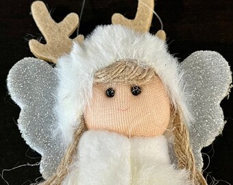 DIY Christmas Pins Santa Snowman Reindeer Angel - Etsy